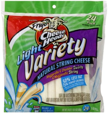 Frigo Light String Cheese Nutritional Information | Besto Blog