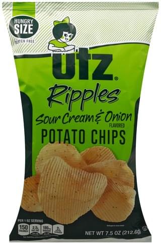 Utz Sour Cream And Onion Chips