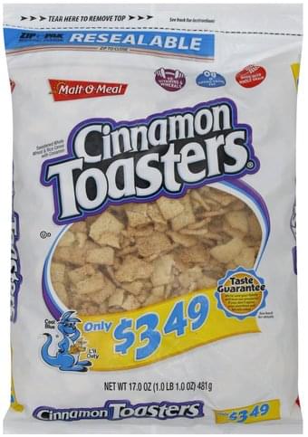 Malt O Meal Cinnamon Toasters Nutrition Facts | Besto Blog