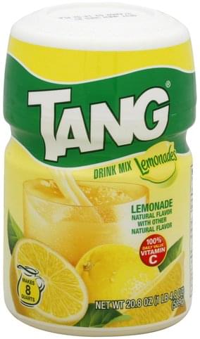 Tang Lemonade Drink Mix - 20.8 oz, Nutrition Information | Innit