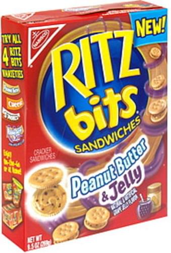 Ritz Peanut Butter & Jelly Cracker Sandwiches - 9.5 oz, Nutrition ...