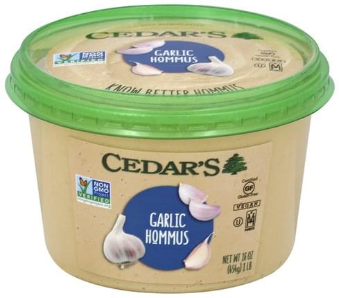 Cedar S Garlic Hummus Nutrition | Besto Blog