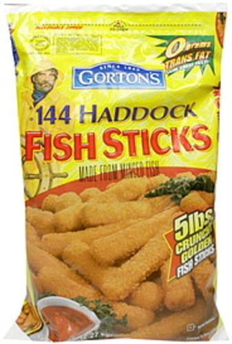 Gortons Haddock Fish Sticks - 144 ea, Nutrition Information | Innit
