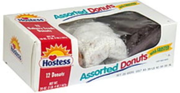 Hostess with Frosted Assorted Donuts - 20 oz, Nutrition Information | Innit