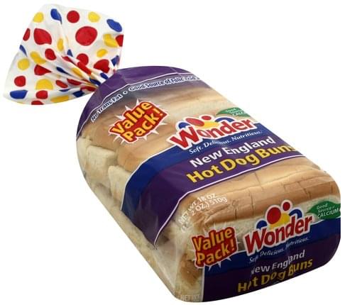 Wonder Bread Nutrition Label