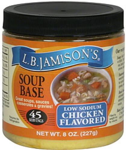 Lb Jamisons Chicken Soup Base 8 Oz Nutrition Information Innit