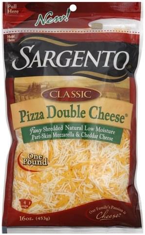Sargento Shredded Cheese Nutrition