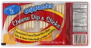 Dippables Cheese Dip & Sticks - 5 ea, Nutrition Information | Innit