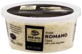 Nob Hill Romano, Grated Cheese - 5 oz, Nutrition Information | Innit
