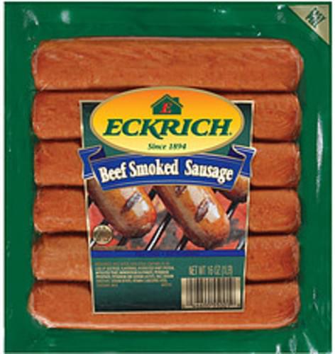 Eckrich Beef Smoked Sausage Family Pack Shop Sausage At, 52% OFF Eckrich Beef Smoked Sausage Family Pack Shop Sausage At, 52% OFF