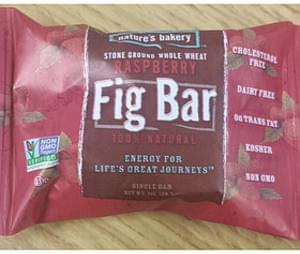 Nature's Bakery Raspberry Fig Bar - 28 g, Nutrition Information | Innit