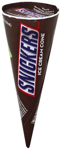 Snickers Ice Cream Cone