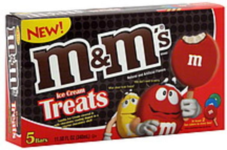 M & M Ice Cream Treats - 5 ea, Nutrition Information | Innit