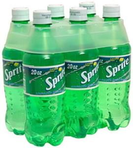 Sprite Soda - 6 ea, Nutrition Information | Innit