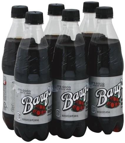 Barqs Root Beer - 6 ea, Nutrition Information | Innit