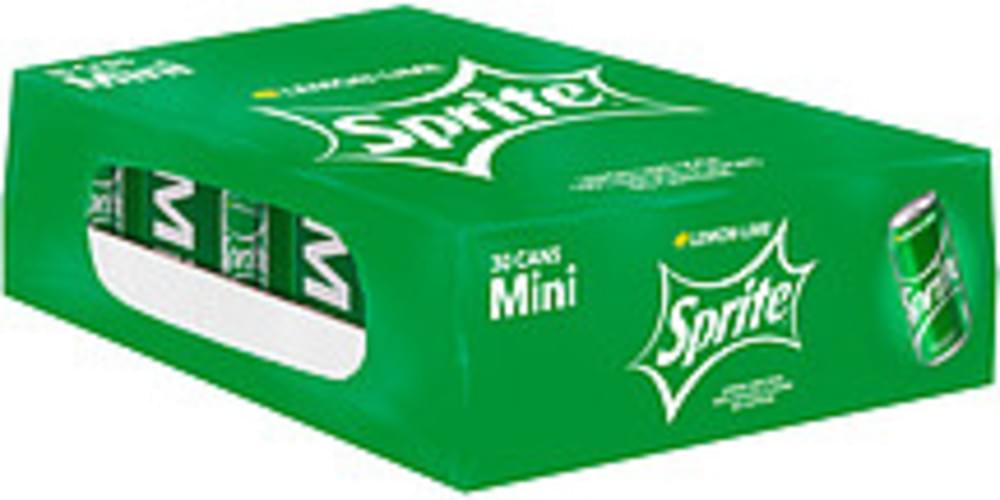 Sprite Mini Lemon-Lime Sprite Mini Lemon-Lime Soda - 0, Nutrition ...