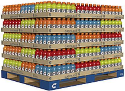 Gatorade Gatorade 12 Oz 12 Pk 50 Cases Pallet Display - 0, Nutrition ...