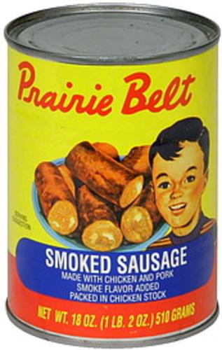 Prairie Belt Smoked Sausage - 18 oz, Nutrition Information | Innit