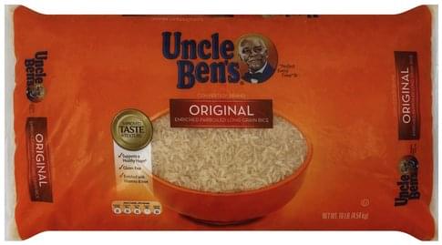 Uncle Bens Rice Nutrition