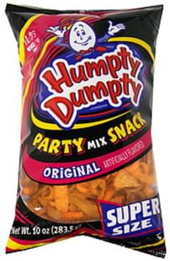 Humpty Dumpty Original, Super Size Party Mix - 10 oz, Nutrition ...
