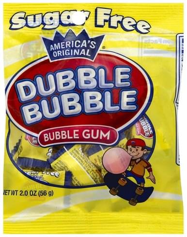 Double Bubble Ingredients