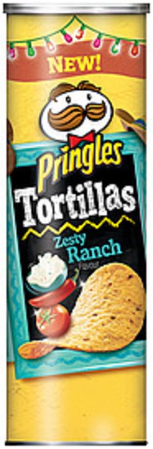 Pringles Zesty Ranch Tortilla Chips - 182 g, Nutrition Information | Innit