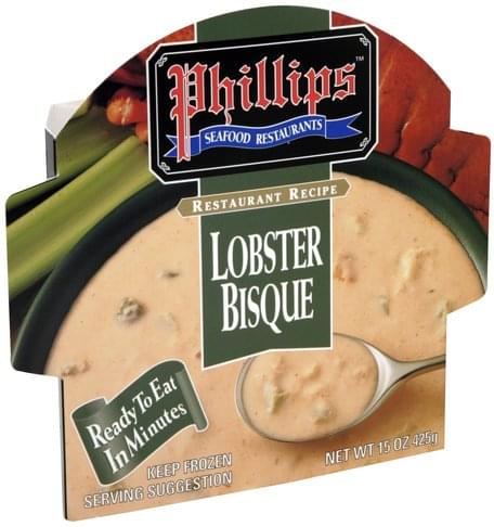 Phillips Lobster Bisque - 15 oz, Nutrition Information | Innit