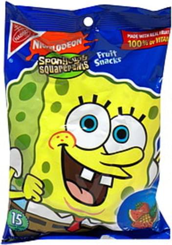 Betty Crocker Spongebob Squarepants Assorted Flavors Fruit Snacks 8