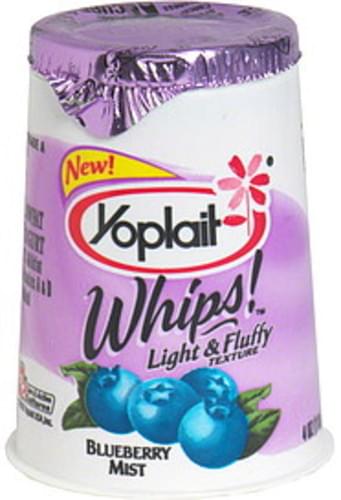 Yoplait Blueberry Mist Lowfat Yogurt - 4 oz, Nutrition Information | Innit