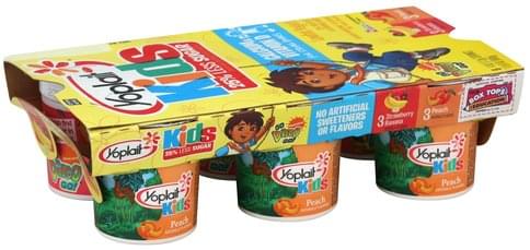 Yoplait Lowfat, Nick Jr., Go Diego Go!, Assorted Yogurt - 6 ea ...