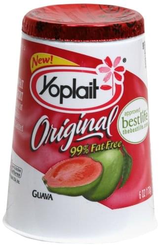 Yoplait Original, Guava Lowfat Yogurt - 6 oz, Nutrition Information | Innit