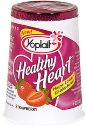 Yoplait with Plant Sterols, Strawberry Lowfat Yogurt - 6 oz, Nutrition ...