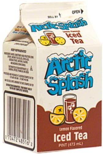 Arctic Splash Lemon Iced Tea - 1 pt, Nutrition Information | Innit