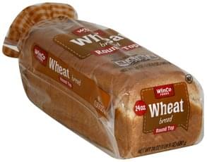Winco Foods Wheat, Round Top Bread - 24 oz, Nutrition Information | Innit