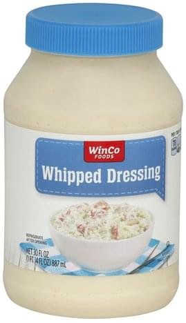 Winco Foods Whipped Dressing - 30 oz, Nutrition Information | Innit