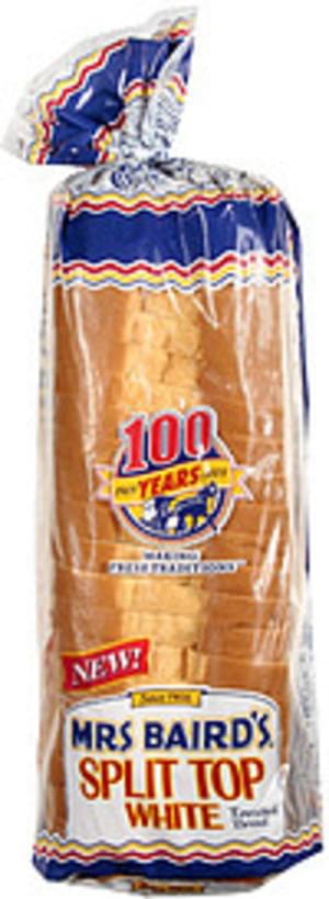 Mrs. Baird's Sandwich Sliced Split Top White & Enriched Bread - 24 oz ...