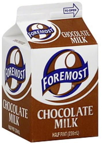 Foremost Chocolate Milk - 0.5 pt, Nutrition Information | Innit