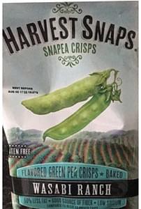 Harvest Snaps Wasabi Ranch Snapea Crisps - 28 g, Nutrition Information ...