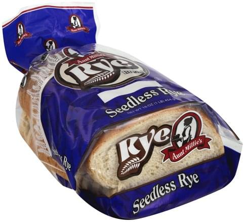 Aunt Millies Seedless Rye Bread - 16 oz, Nutrition Information | Innit