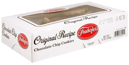 Freihofers Original Recipe Chocolate Chip Cookies - 12 oz, Nutrition ...