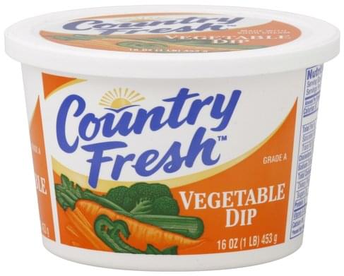Deans Country Fresh Vegetable Dip - 16 oz, Nutrition Information | Innit