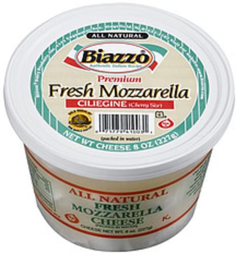 Biazzo Premium Fresh Mozzarella - 8 oz, Nutrition Information | Innit