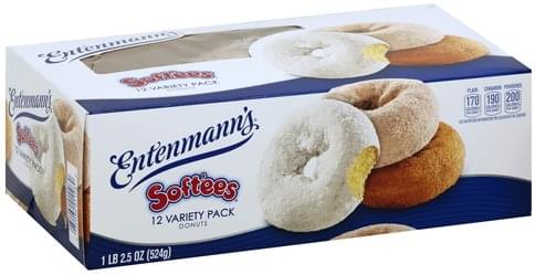 Entenmanns Variety Pack Donut - 12 ea, Nutrition Information | Innit
