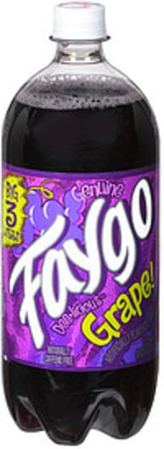 Faygo Artificially Flavored Grape Soda Grape - 3 l, Nutrition ...