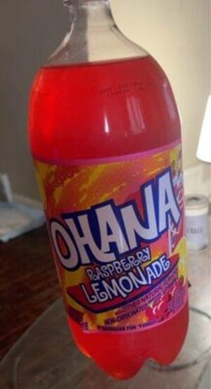 Ohana Raspberry Lemonade - 2 l, Nutrition Information | Innit