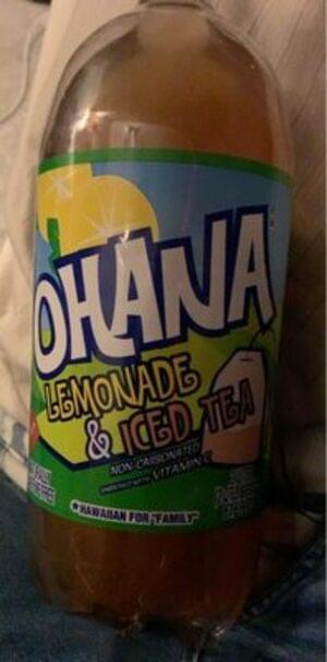 Ohana Non-Carbonated Enriched With Vitamin C Lemonade & Iced Tea - 2 l ...