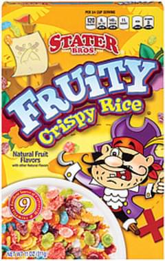 Kroger Crisp'n Fruity Rice Cereal - 32 oz, Nutrition Information | Innit