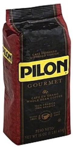 CAFE PILON Whole Bean, Espresso Pilon Whole Bean Espresso Coffee - 16 ...