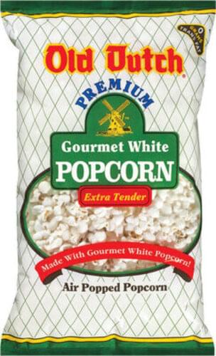 Old Dutch Air Popped Gourmet White Popcorn - 6 oz, Nutrition ...