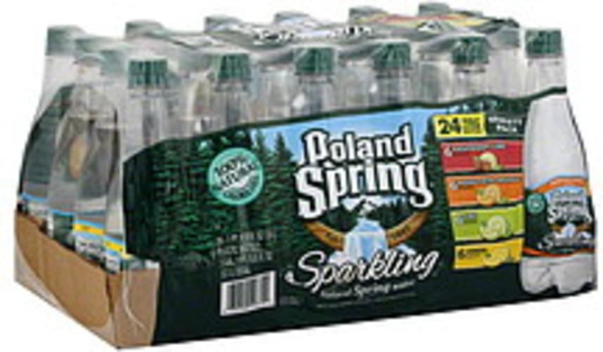 Poland Spring Assorted, Variety Pack Sparkling Natural Spring Water ...